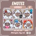 6x Palworld Depresso Twitch Emotes, Twitch Sub Emotes, Chibi Emotes ...