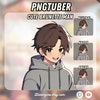 Emo Boy Elf Pngtuber Kawaii Gothic Ready for Twitch Vtuber Avatar ...