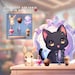 Cute Black Cat Pngtuber With Emotes Kawaii Premade PNG Tuber Set Ready ...