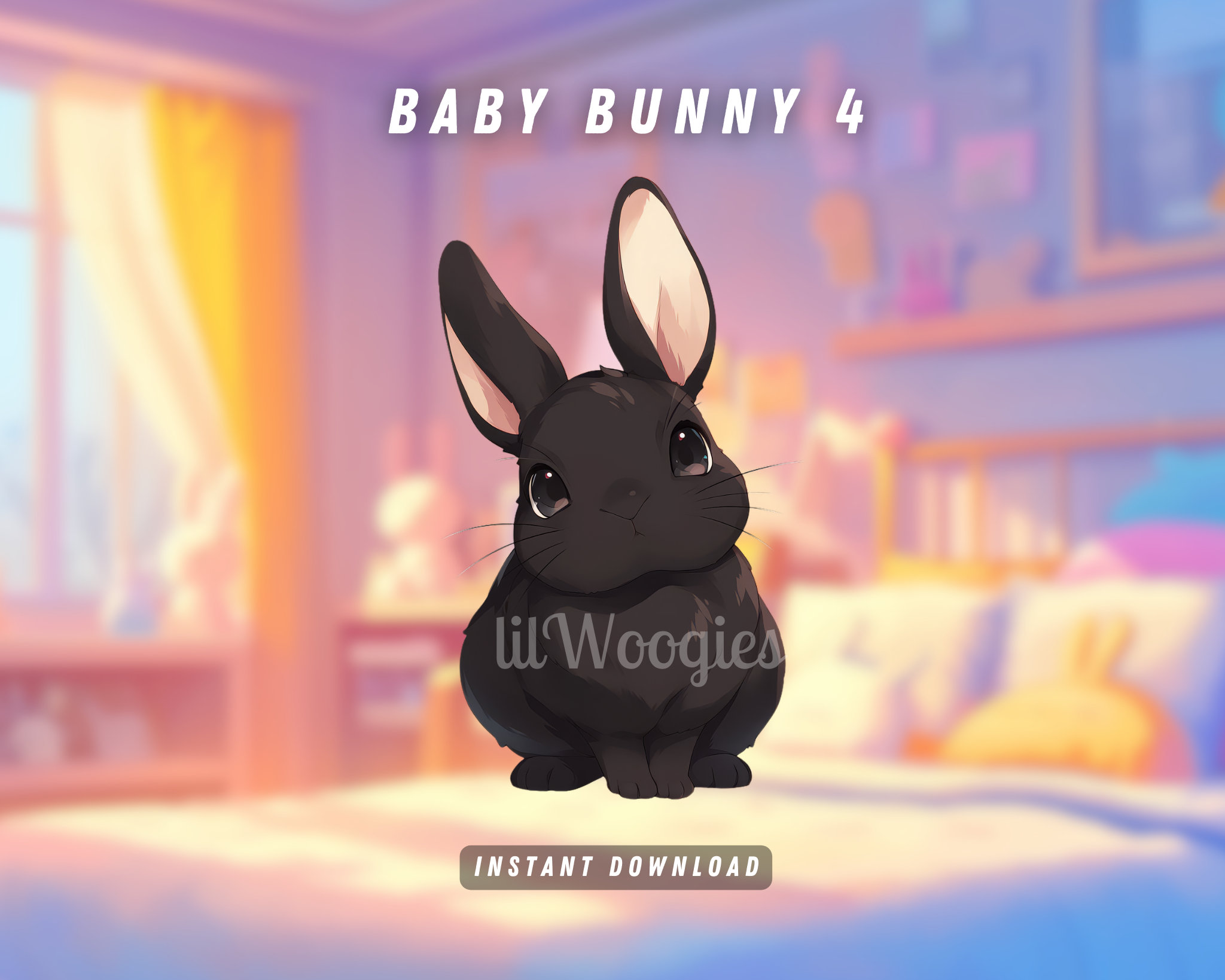 5x VTUBER Baby Bunny Fantasy Kawaii Pets Cute Anime Rabbit Best Friends ...
