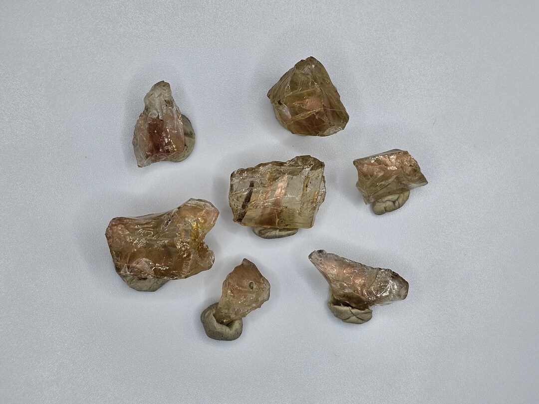 Oregon Sunstone Self Mined From Spectrum. Bulk Schiller Pack. 58.59ct 7 ...