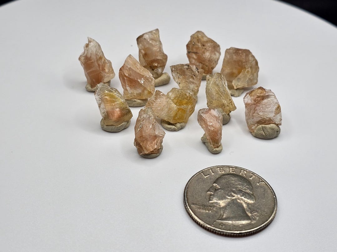 Oregon Sunstone Self Mined From Spectrum. Bulk Schiller Pack. 56.39ct ...