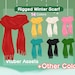 Vtuber Rigged Scarf Asset | Winter Scarf | Christmas Accessories - Etsy