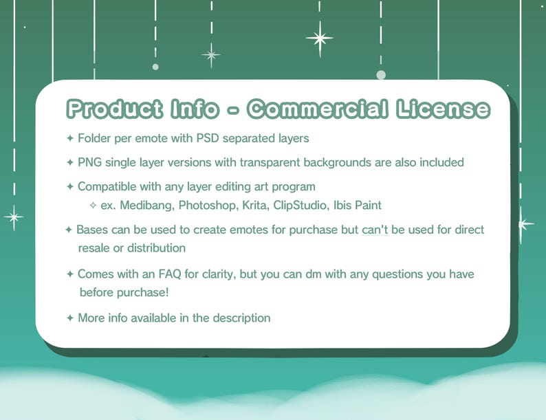 Commercial Use Emote Base Pack 1 | Twitch Emote Chibi Bases | Vtuber ...