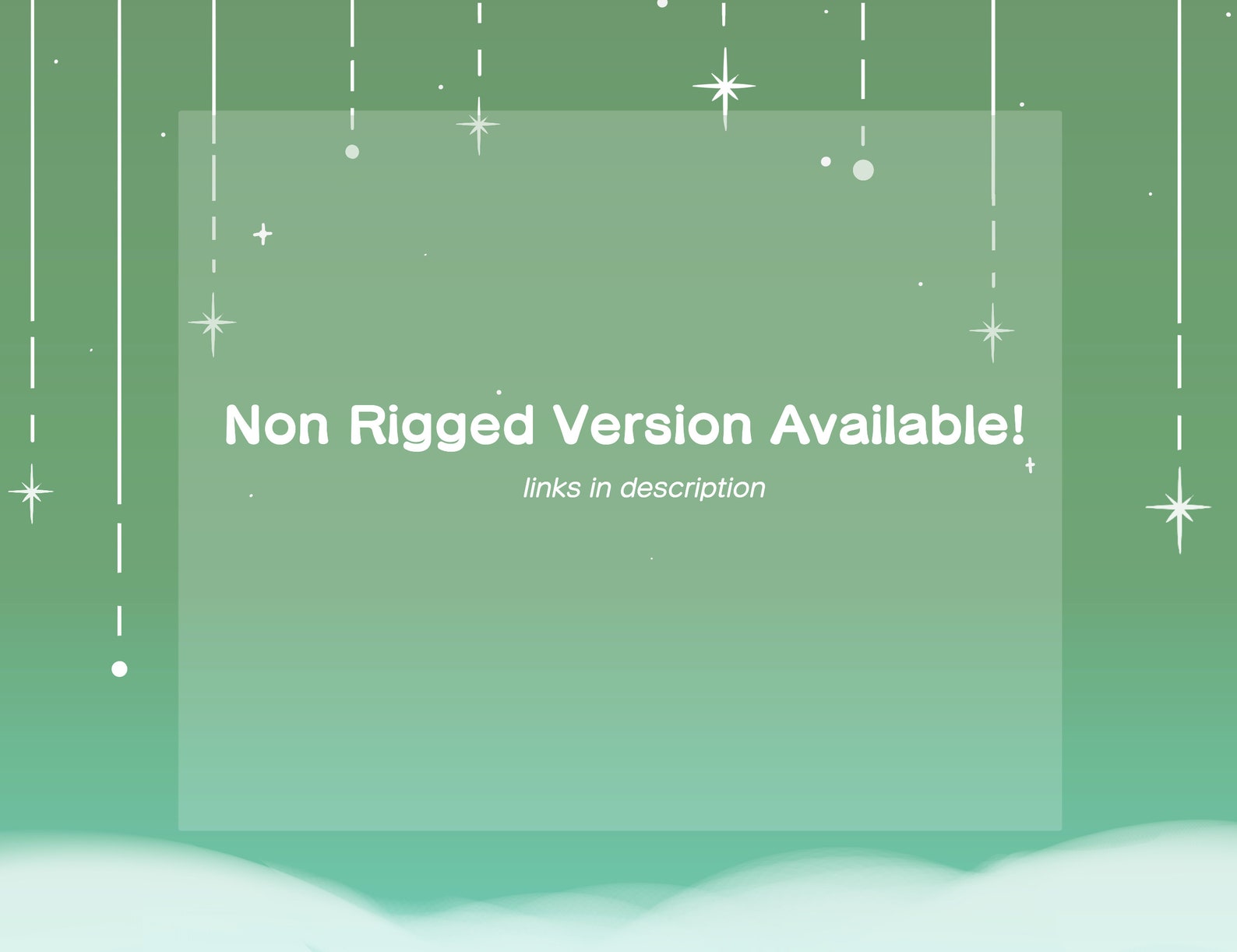 Vtuber Rigged Scarf Asset | Winter Scarf | Christmas Accessories - Etsy