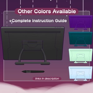 Vtuber Drawing Tablet Asset | Rigged Drawing Tablet Pen | Animated ...