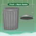 Vtuber Trash Can Asset | Garbage Can Asset | Trash Bin | + Apple Core ...