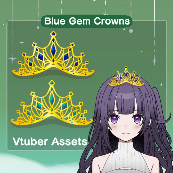 Vtuber Asset Tiara - Etsy