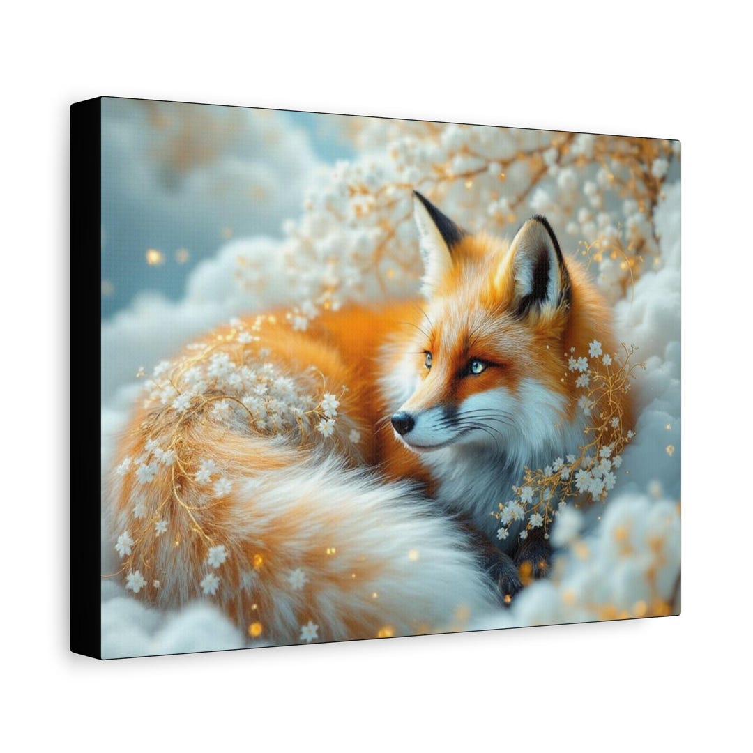 Magical Fox Art Print, Home Decor, Wall Decoration, Gift for Her ...