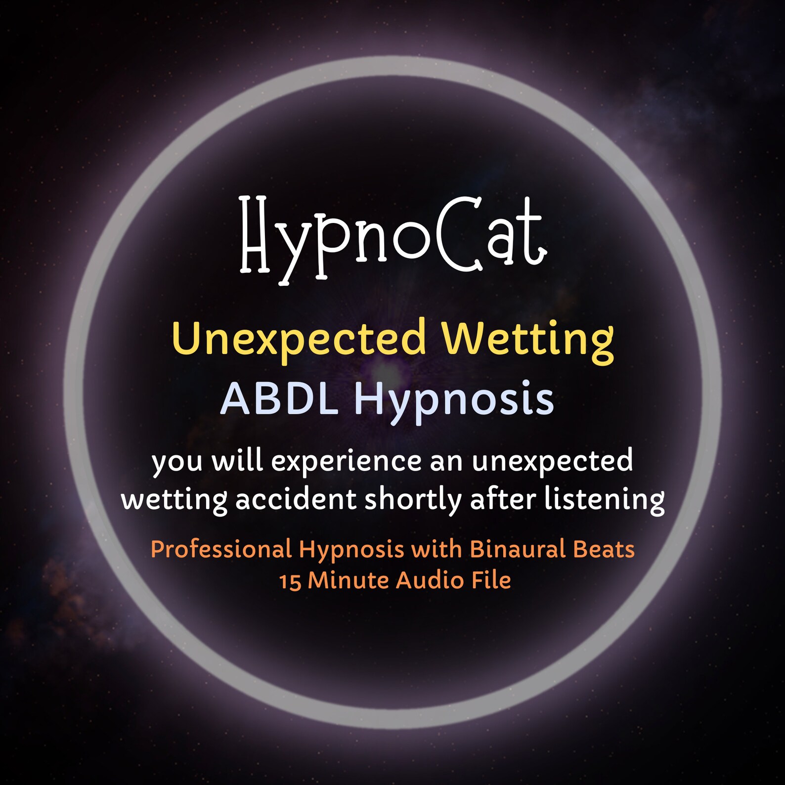 Hypnocat Unexpected Wetting ABDL Hypnosis incontinence Age - Etsy