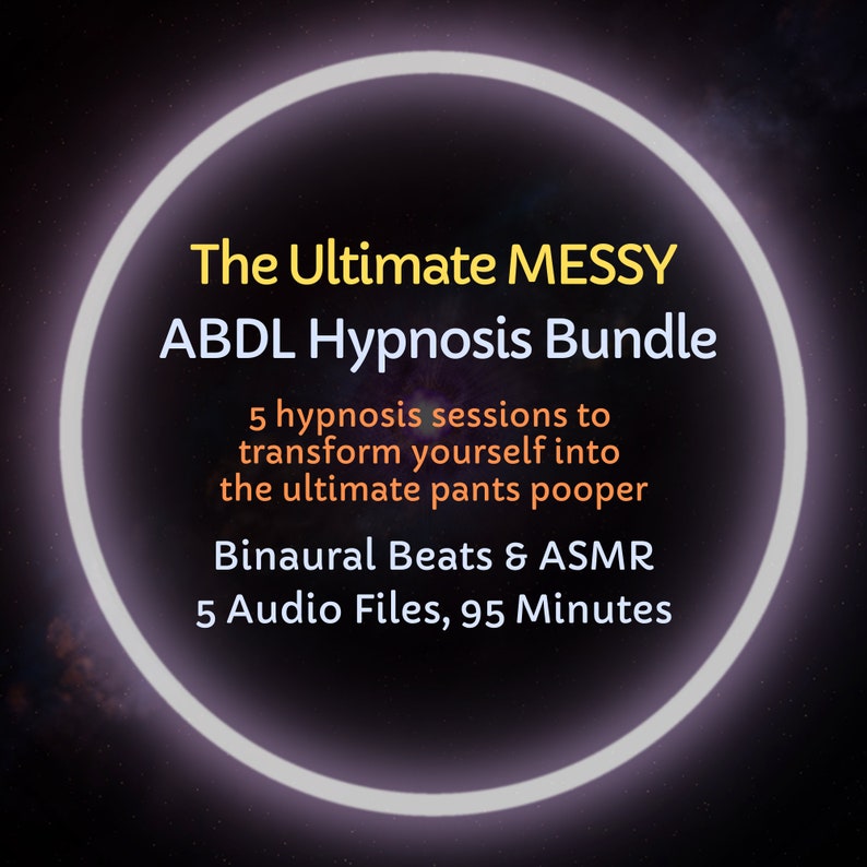 Hypnocat's Ultimate MESSY ABDL Diaper Hypnosis Bundle to Transform Yourself Into the Ultimate ...