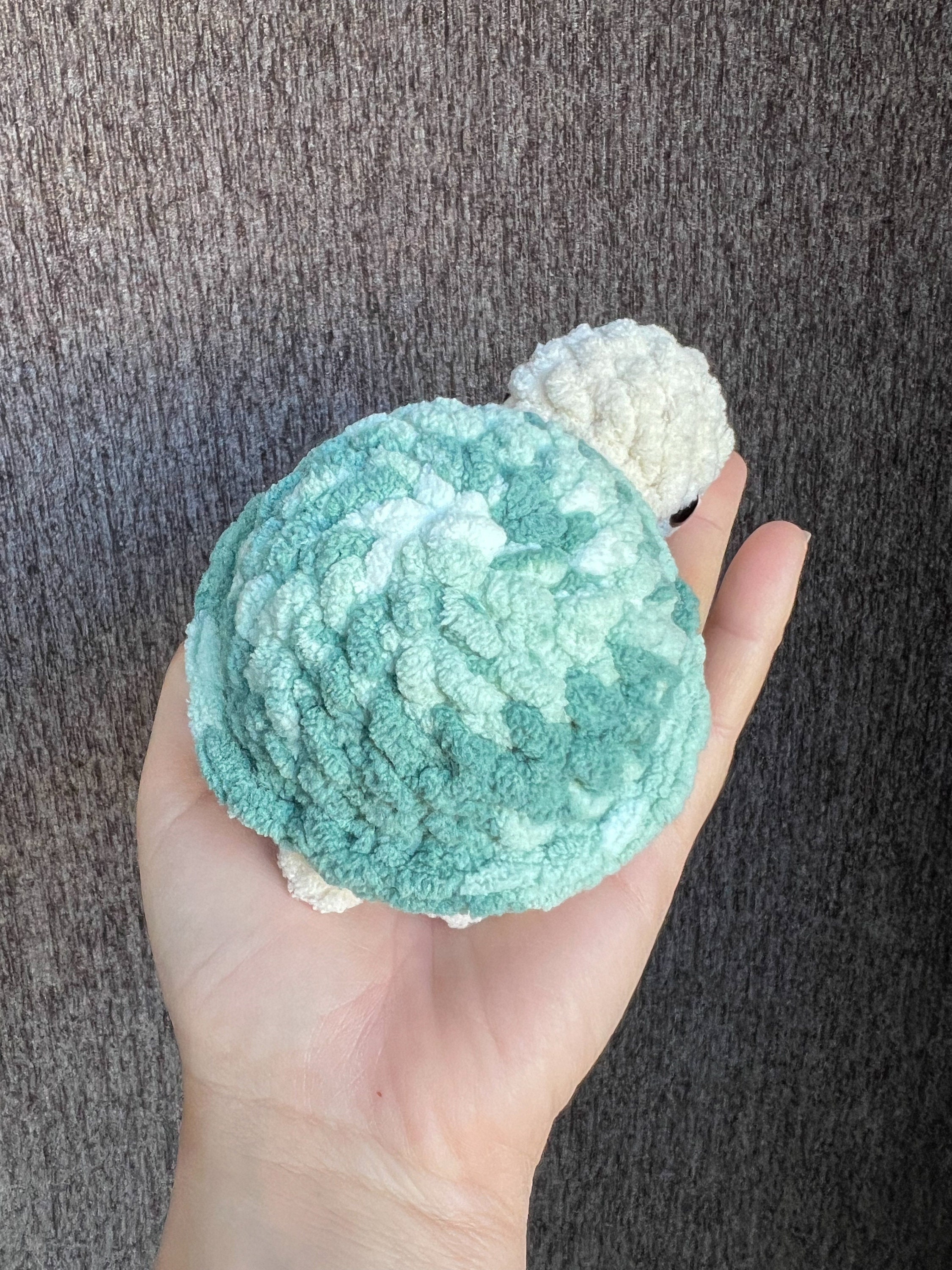 Mini Turtle Plushie. Handmade Crochet Turtle. Turtle Lover Decor ...