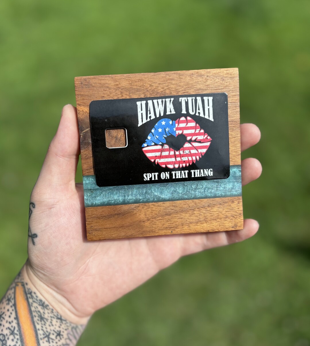 Hawk Tuah Debit Skin - Etsy