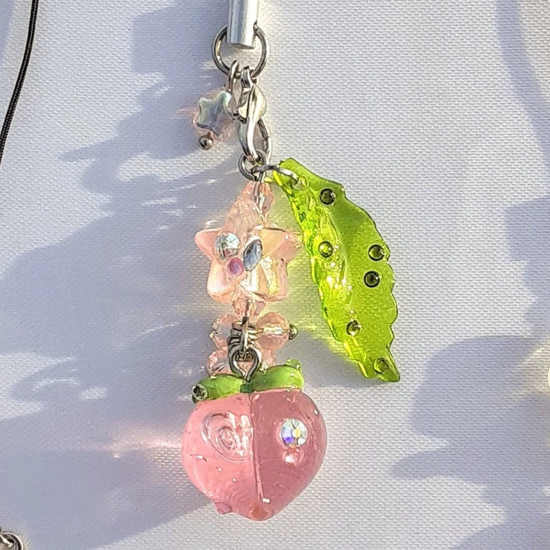 Peach Charms - Etsy