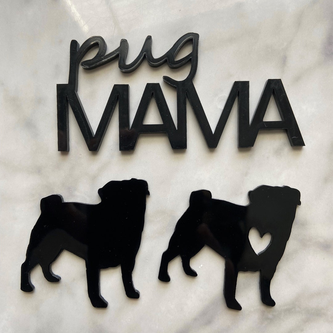 Pug Mama Pug Mom Pug Lover Pug Love Pug Life Pet Mom Dog - Etsy