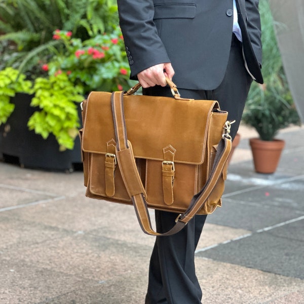 Handmade Briefcase - Etsy