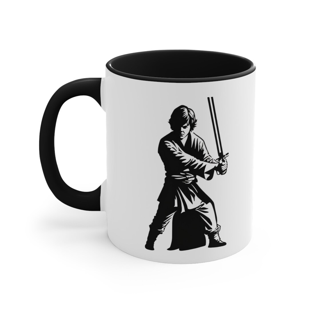 Luke Skywalker Coffee Mug Custom Design Star Wars Cup - Etsy
