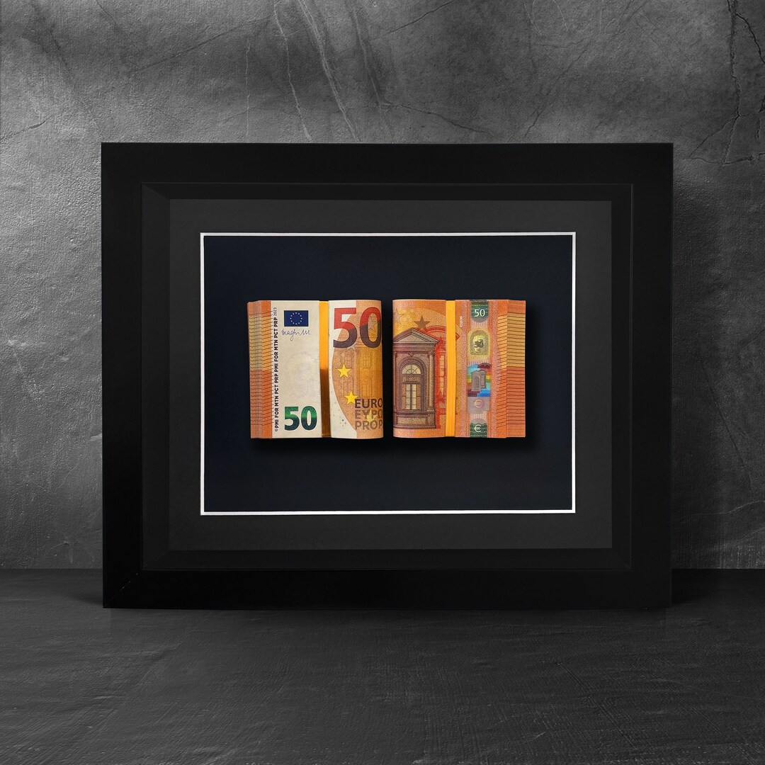 Euro Canvas, 3D Euro Art, EU Currency Art, Euro Decor, Elegant Euro ...