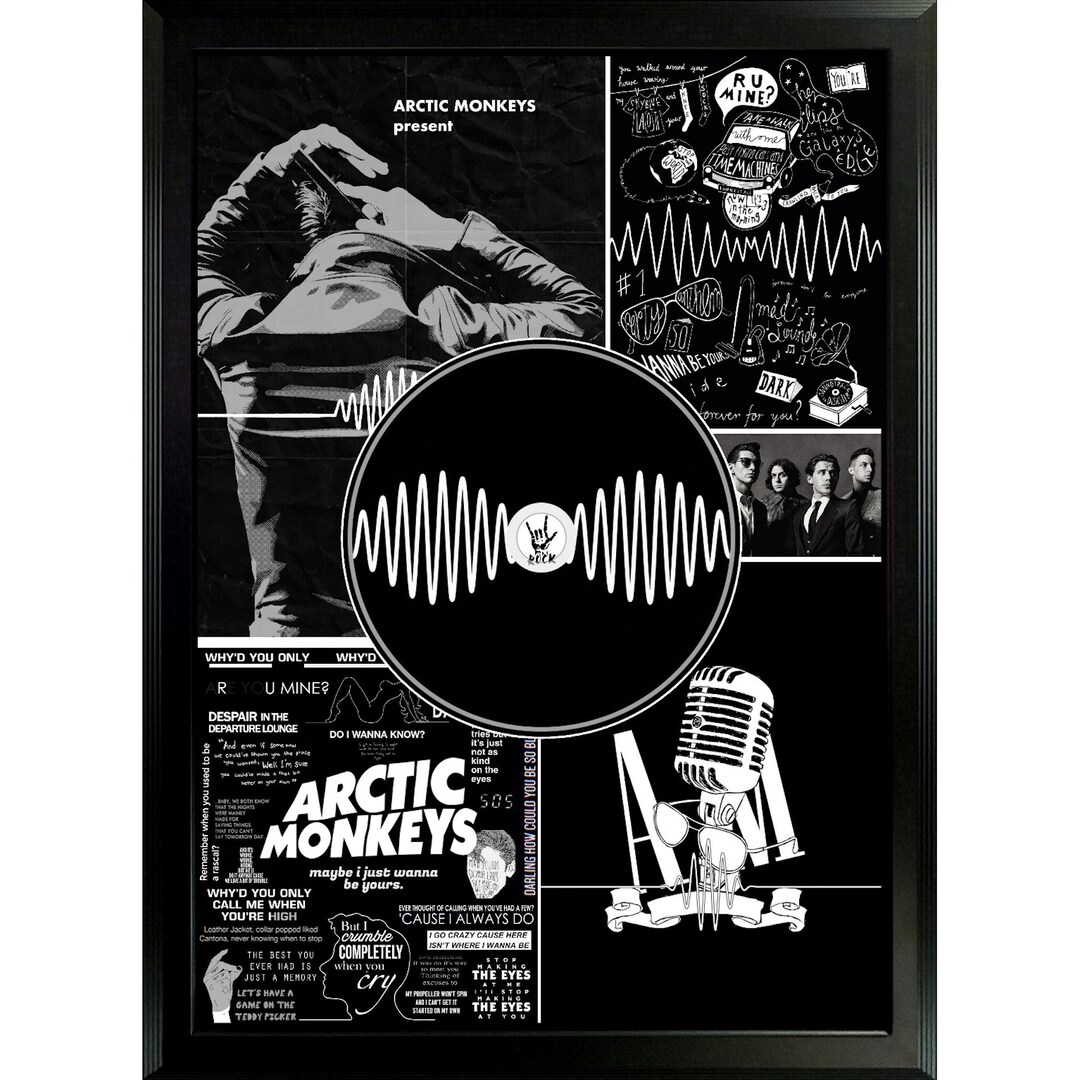 Pop Music Posters With Authentic Cds Retro Album Art Prints - Etsy
