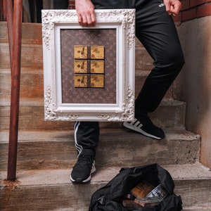 100 Dollar Art Money Never Sleeps , Unique Business Gift Cash - Etsy