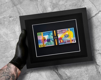 Premium Dollar Bill Art, 3D Money Frame Masterpiece, Elegant Cash ...