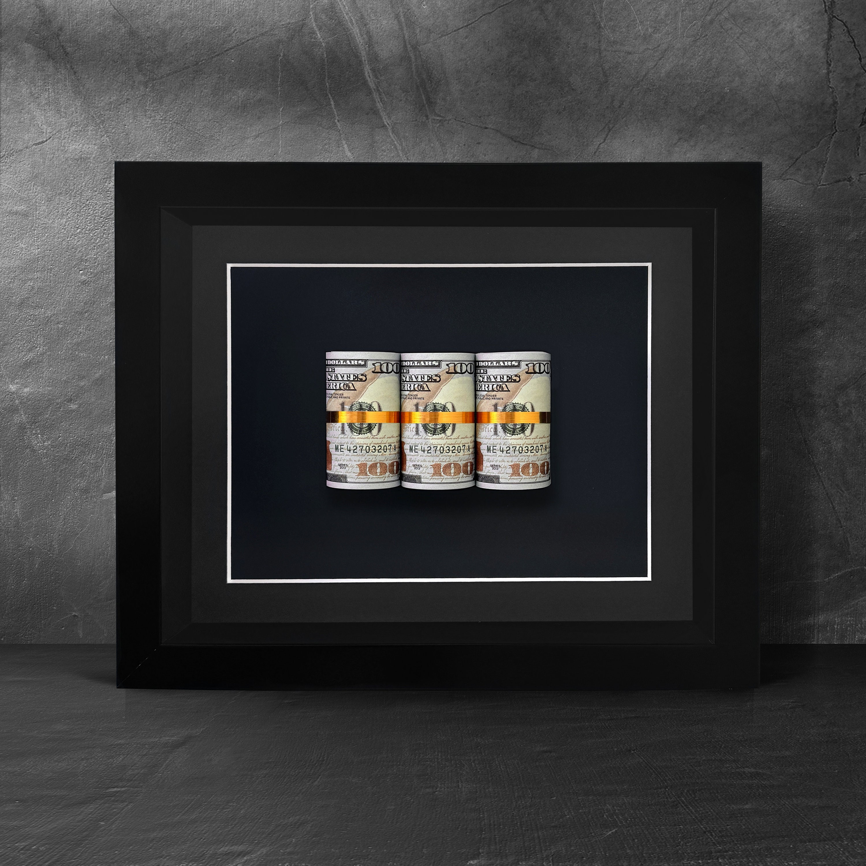 Dollar Art Prints, Modern Money Wall Decor for Office, Home Financial ...