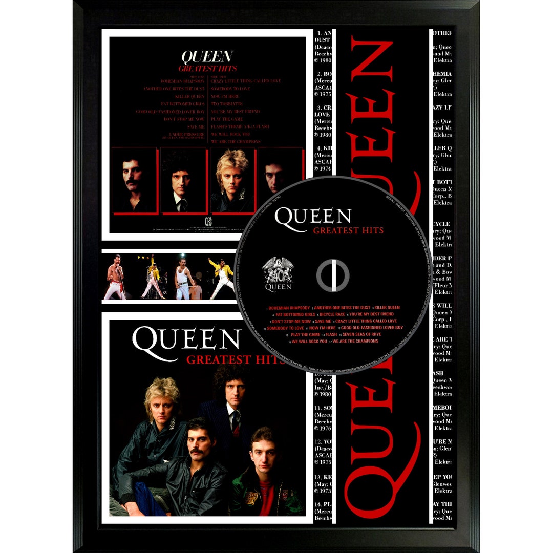 Iconic Rock Band Inspired Music Posters With Authentic Cds - Etsy