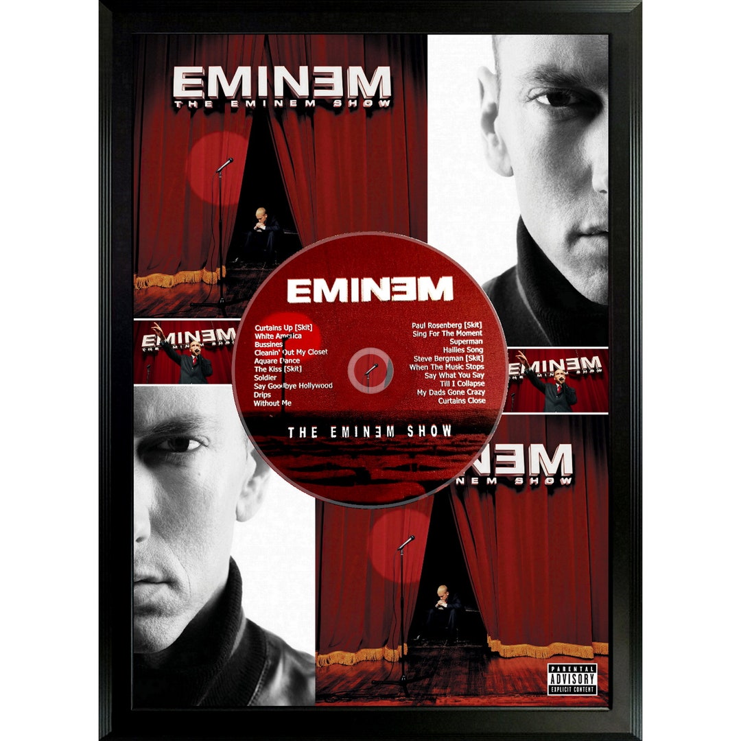 Rap Icons Poster Set in Framed Art Legendary Hip-hop Album Art Prints ...
