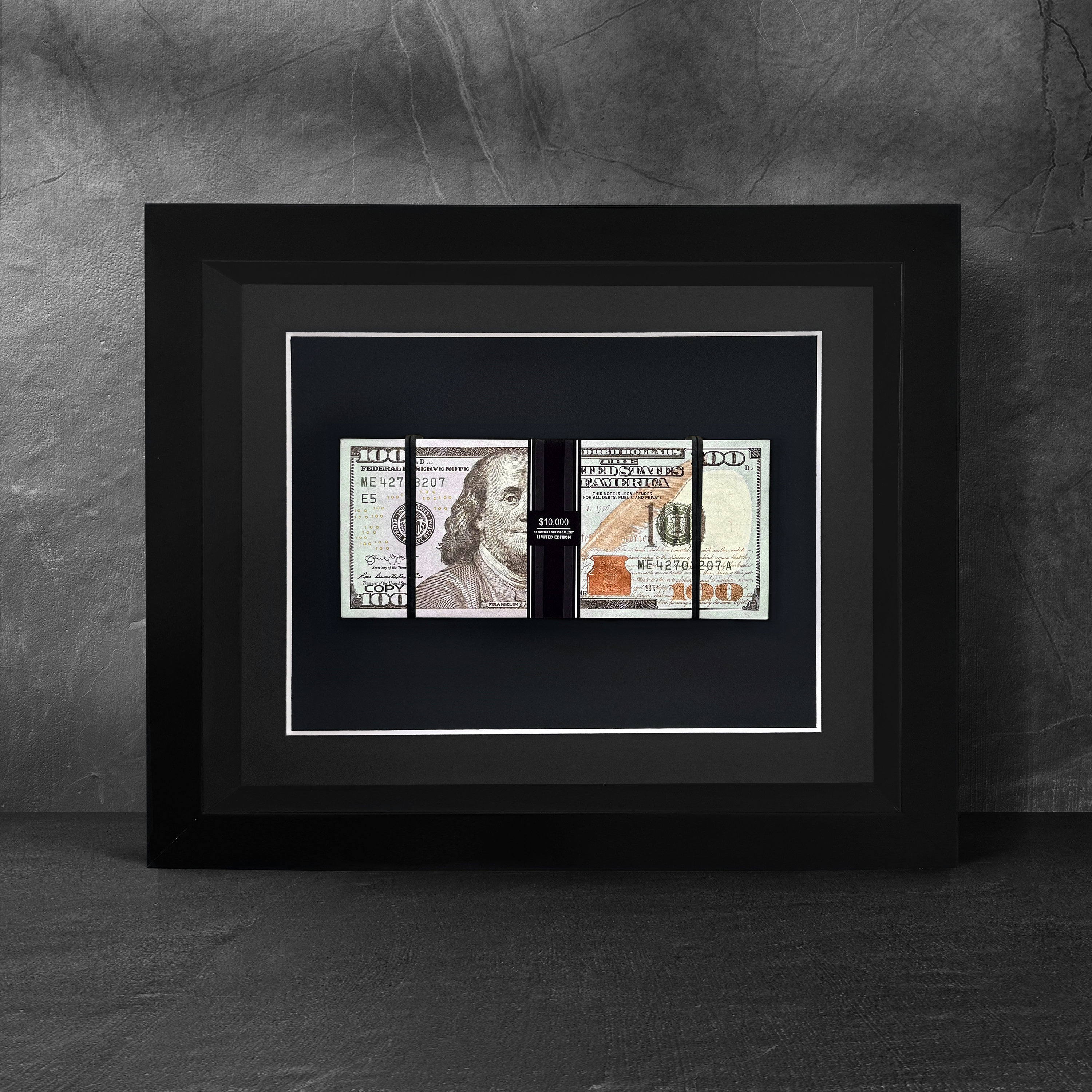 Dollar Art Prints, Modern Money Wall Decor for Office, Home Financial ...