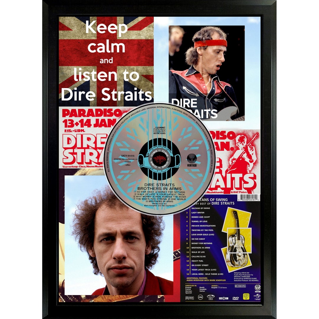 Iconic Rock Band Art Framed CD Posters Celebrating Timeless Music - Etsy