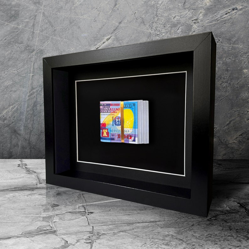 Realistic Movie Prop Money 100 Dollar Bills Framed - Etsy