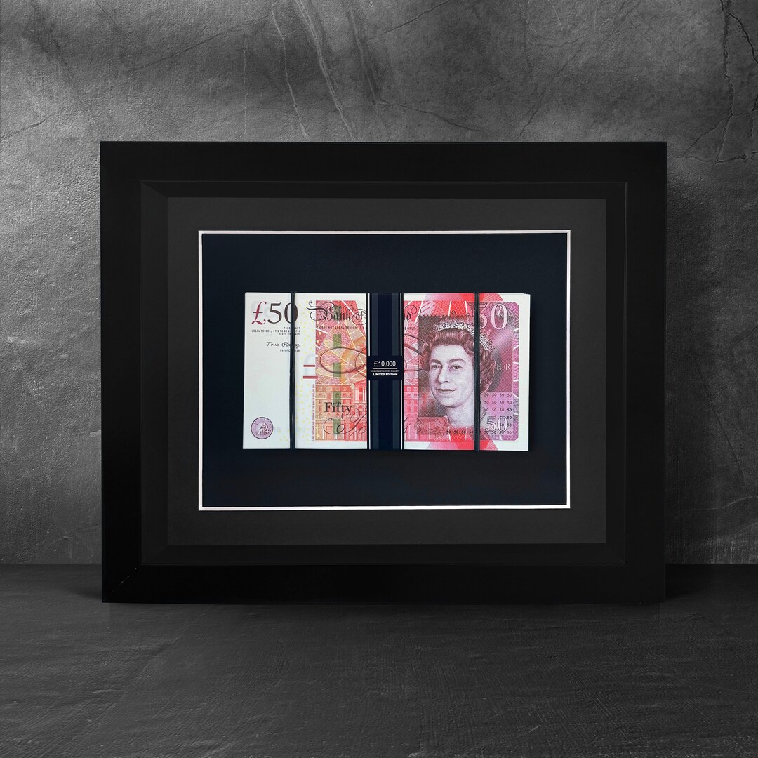 Pound Sterling Money Art British Pound 3D Painting GBP Quid Canvas ...