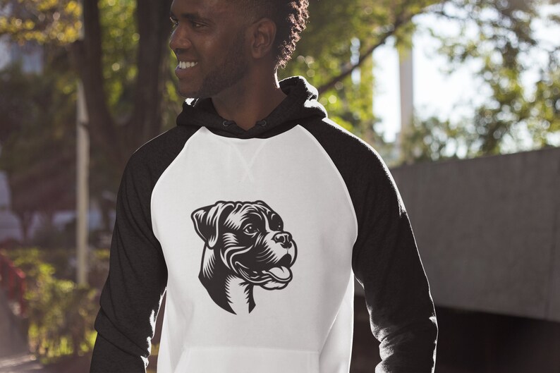 Boxer Head Svg, Eps, Png, Jpg, Dxf, Silhouette, Files for Cricut ...