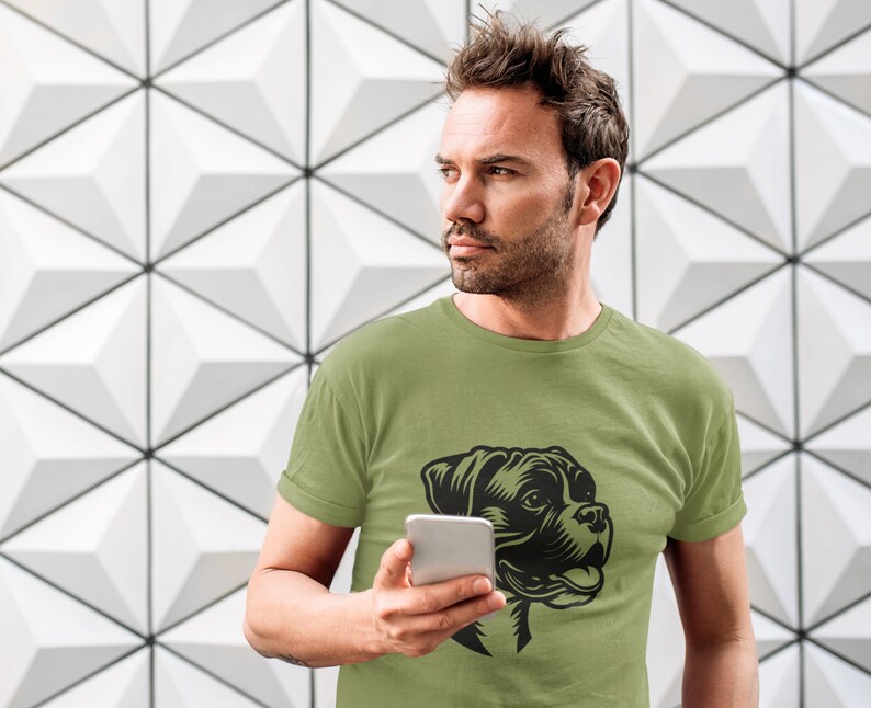 Boxer Head Svg, Eps, Png, Jpg, Dxf, Silhouette, Files for Cricut ...