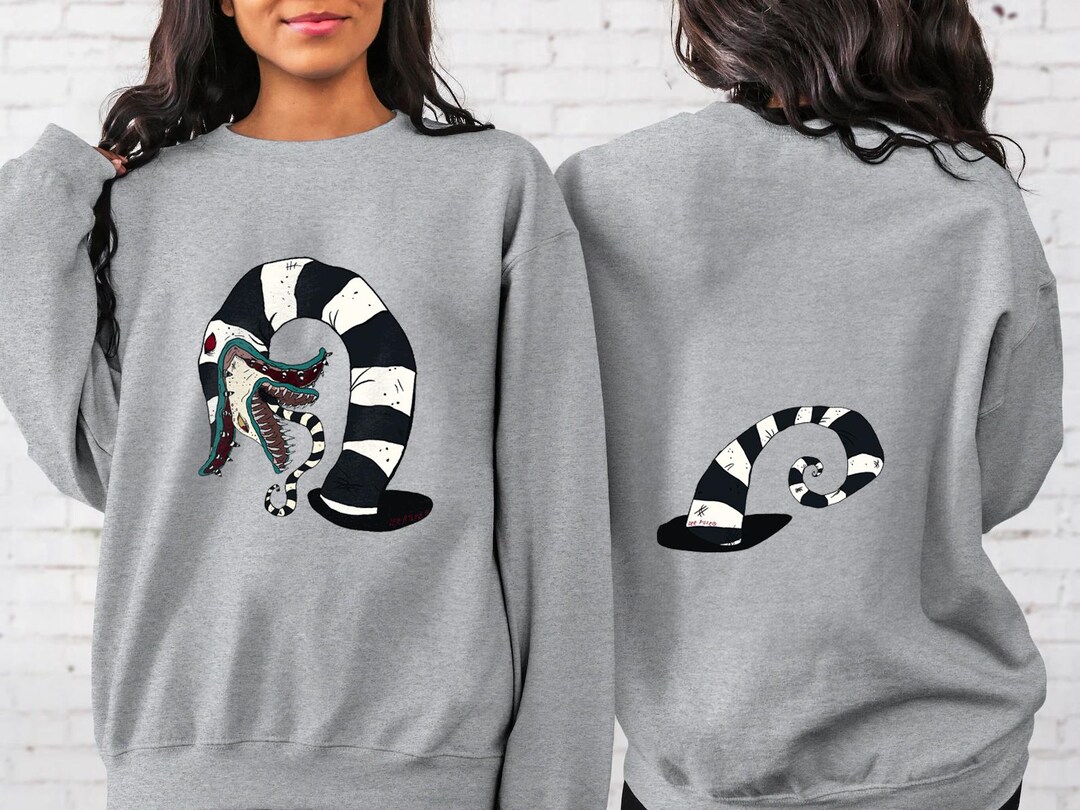 SANDWORM Front and Back Sweatshirt by Dee Rosse - Etsy