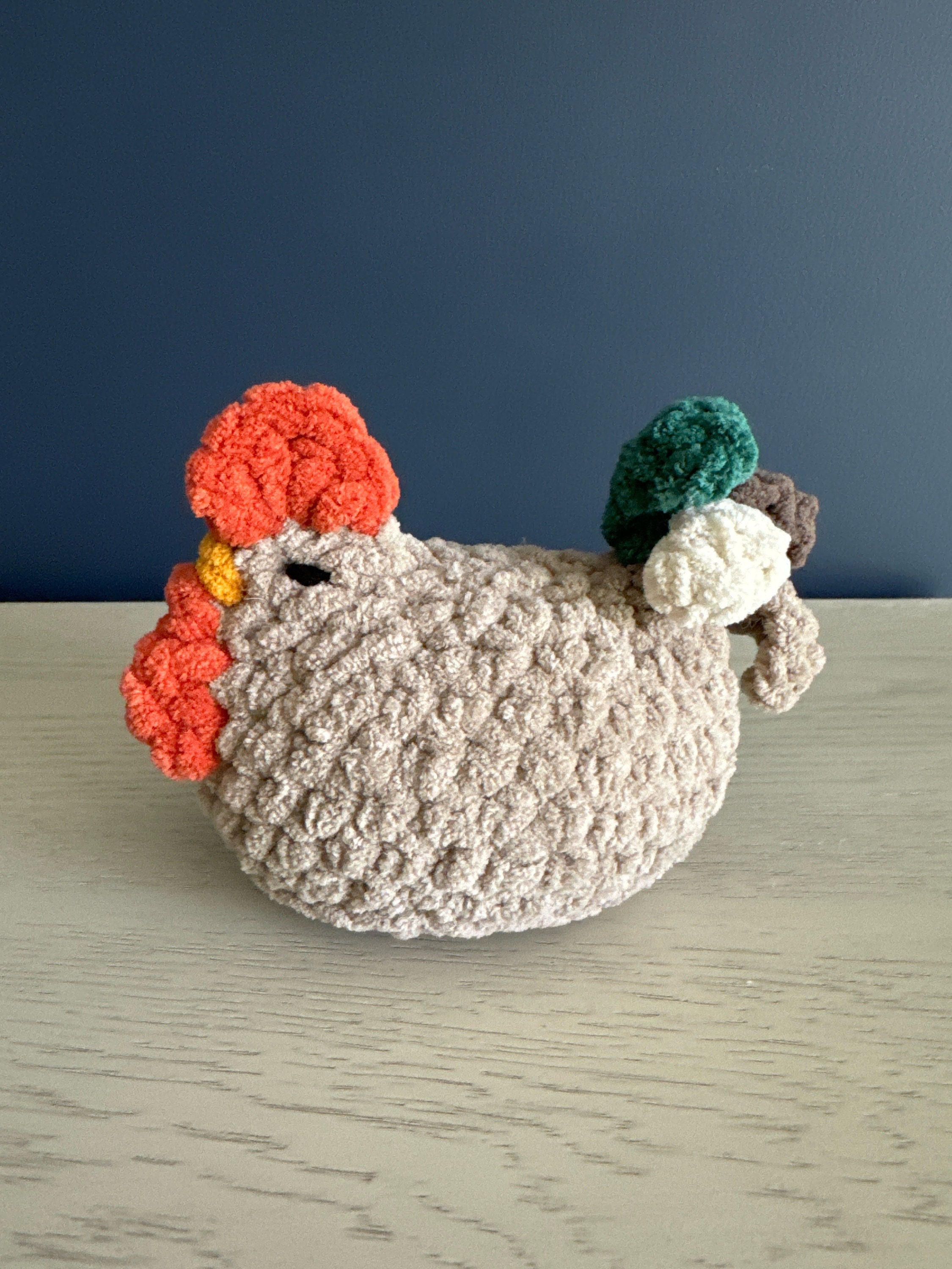 Crochet Rooster Plushie, Marvin Rooster, Crochet Rooster, Plushie ...