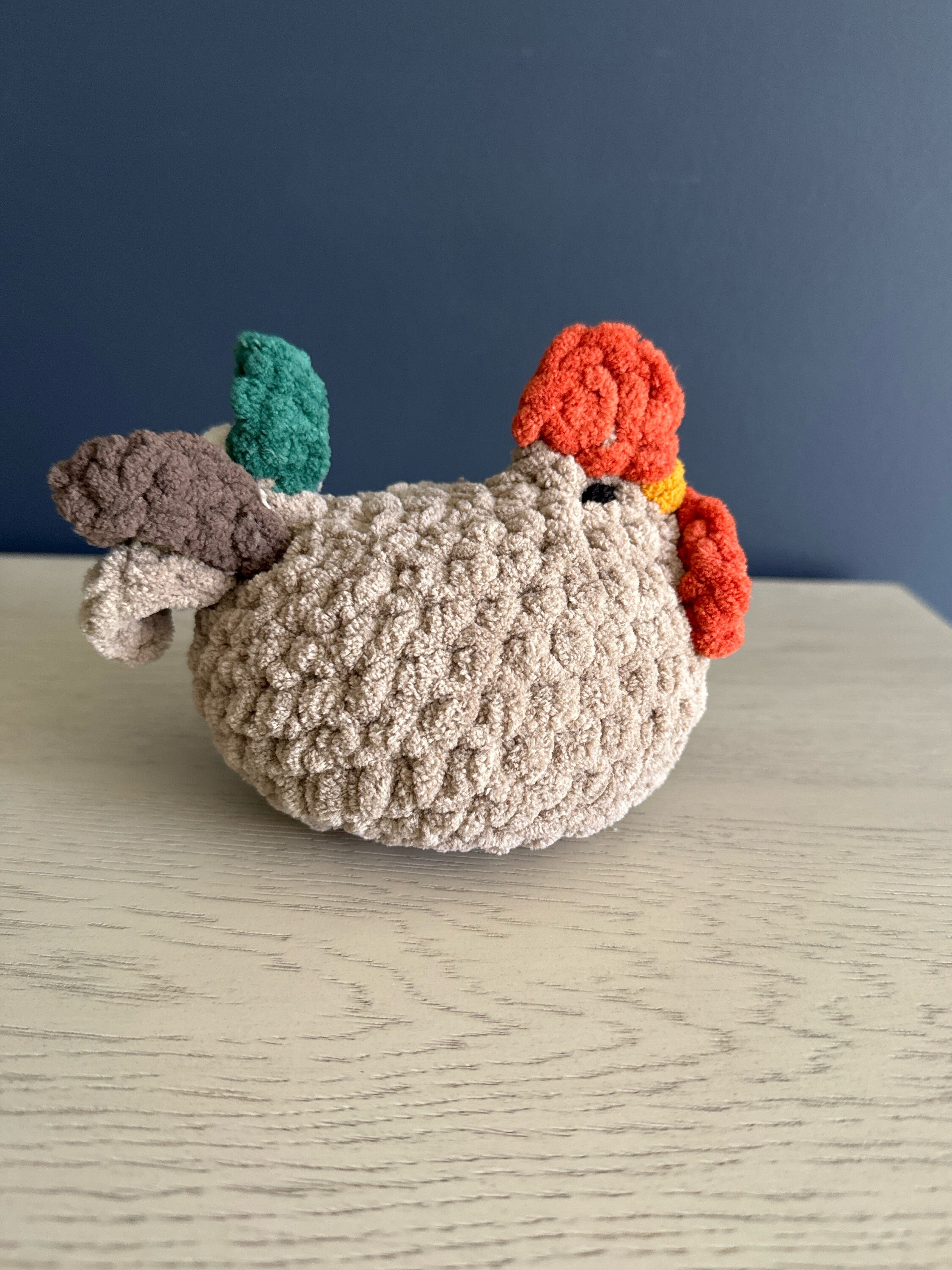 Crochet Rooster Plushie, Marvin Rooster, Crochet Rooster, Plushie ...