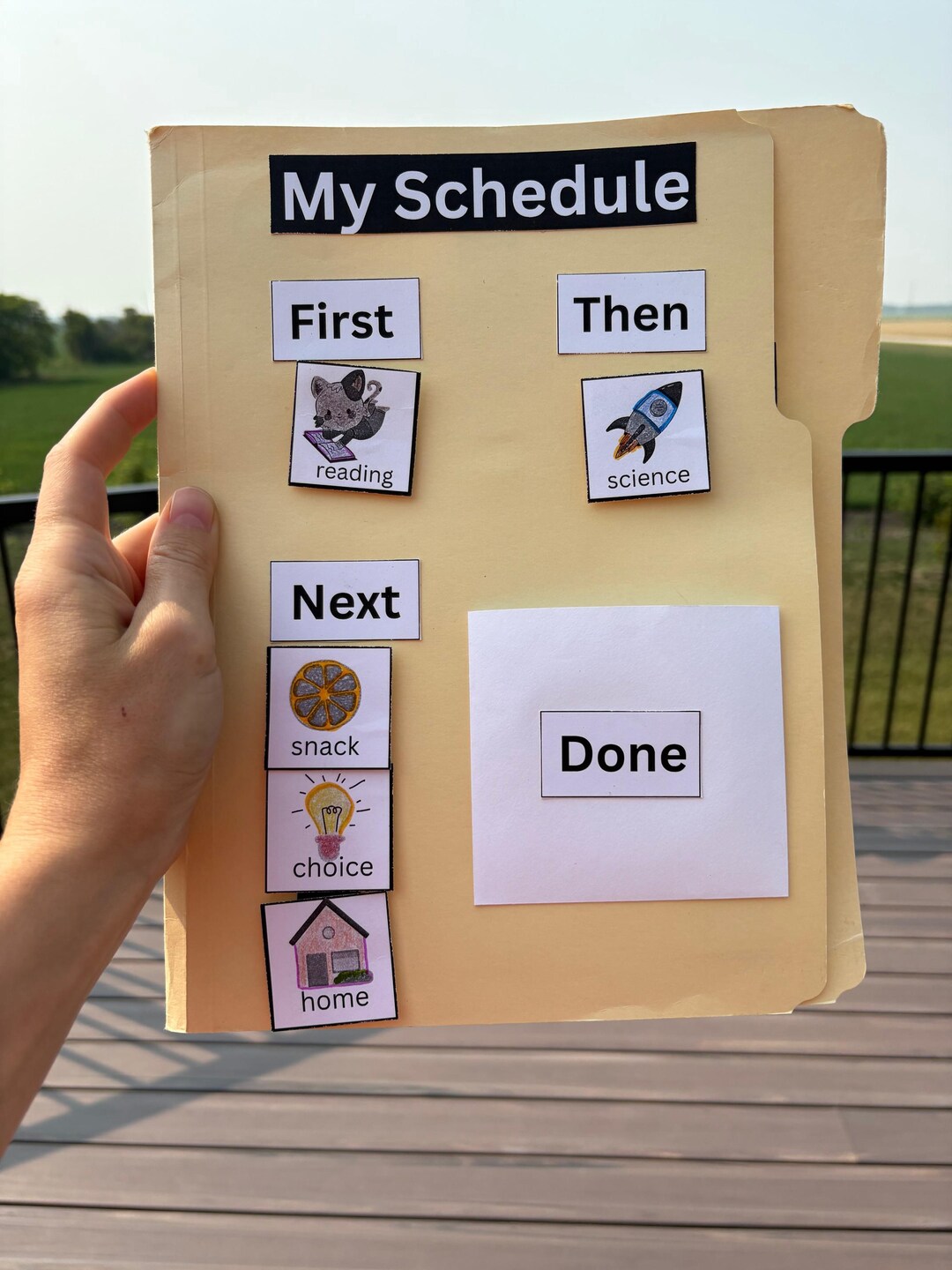 Executive Functioning Daily Schedule Printable ADHD Planner Kids Time ...