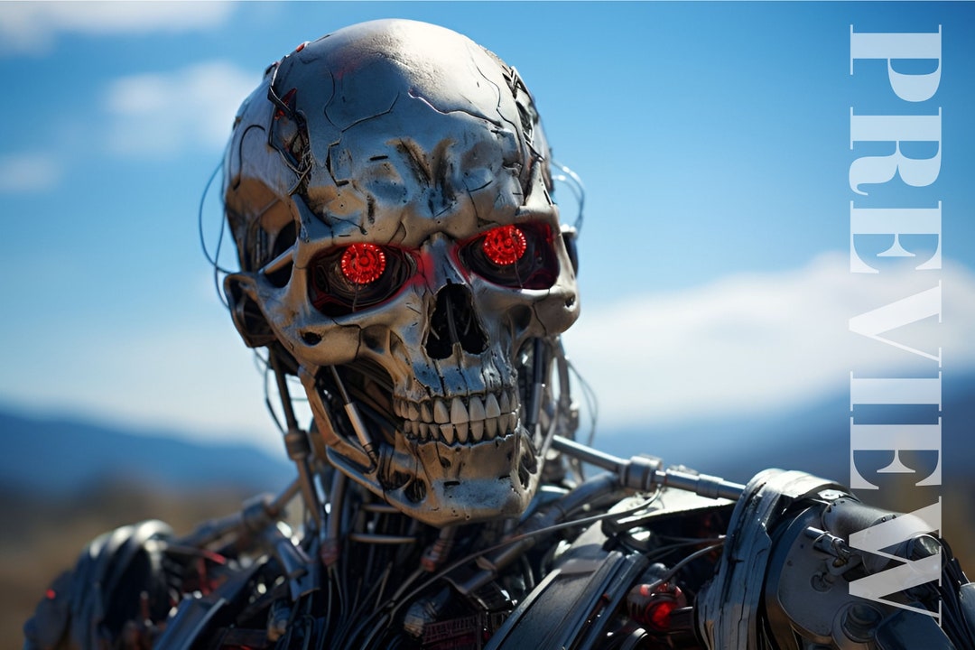 Terminator Endoskeleton Digital Art Pack - Etsy