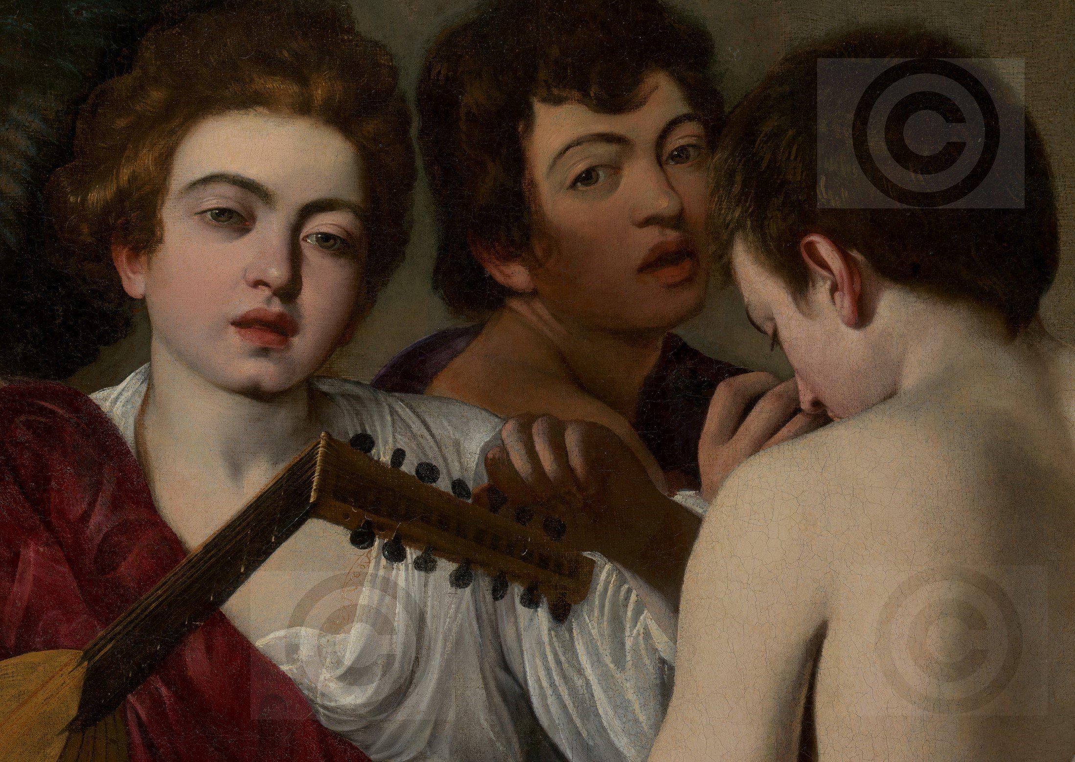 Masterpiece Under the Microscope #16 (caravaggio Musicians) - Etsy