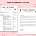Modern Resume Template | Fashion Career Resume | ATS Friendly Resume ...