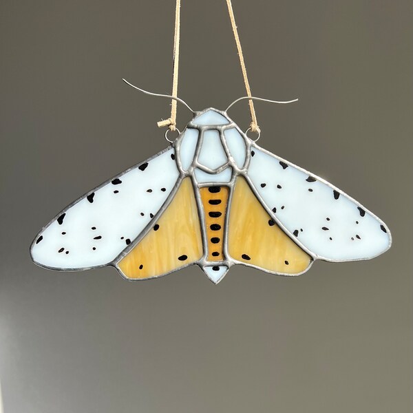 Stained Glass Moth - Etsy