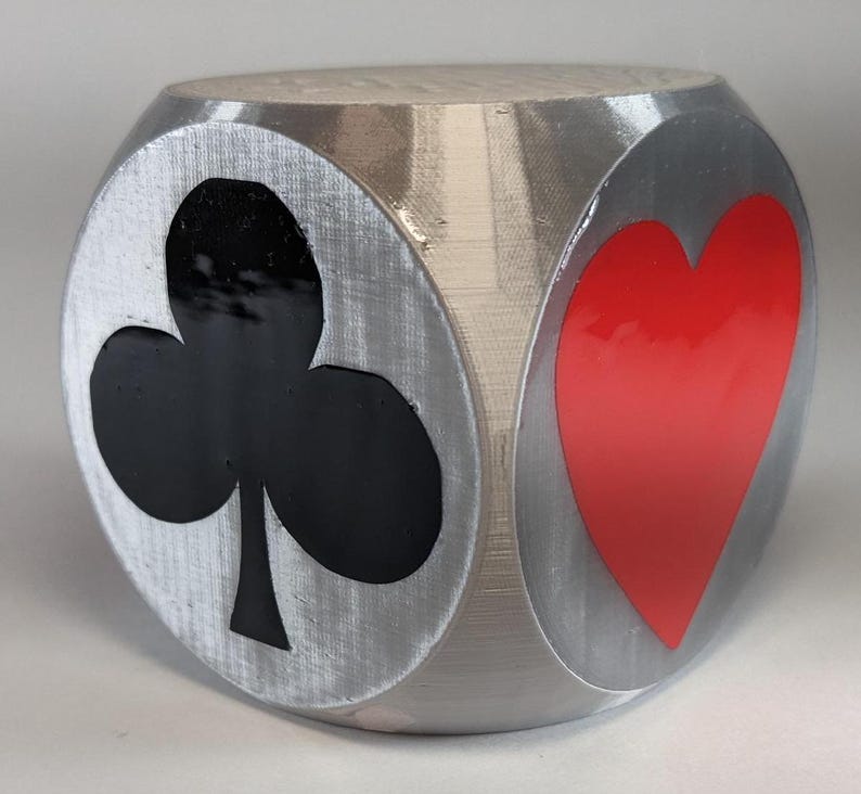 Euchre Trump Cube - Great Gift for Game Night, Card Players, and Pinochle Fans - Etsy