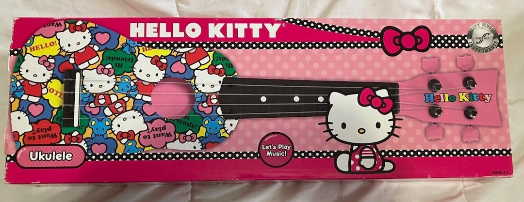 Hello Kitty by Sanrio Ukulele - First Act Musical Instruments – MIB - Etsy