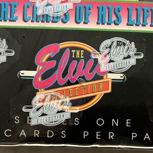 1992 Elvis Collection "cards of His Life" Series 1 & 2 Factory Sealed ...