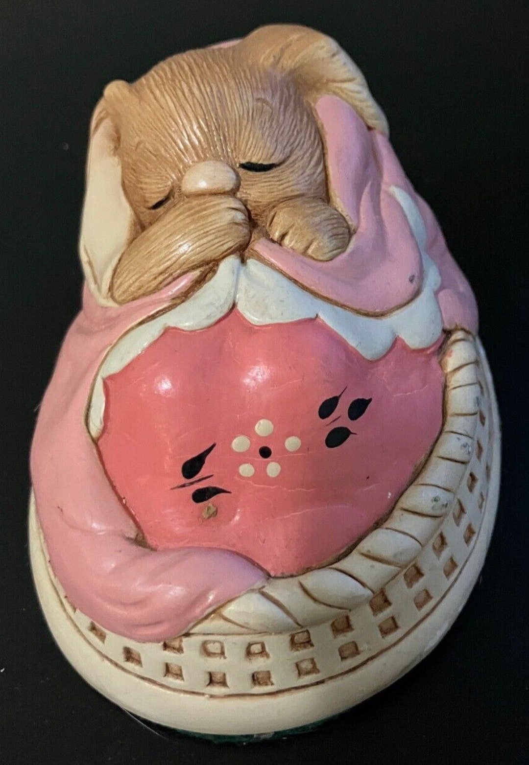 Vintage Pendelfin Rabbit – Poppet - Pink - Etsy