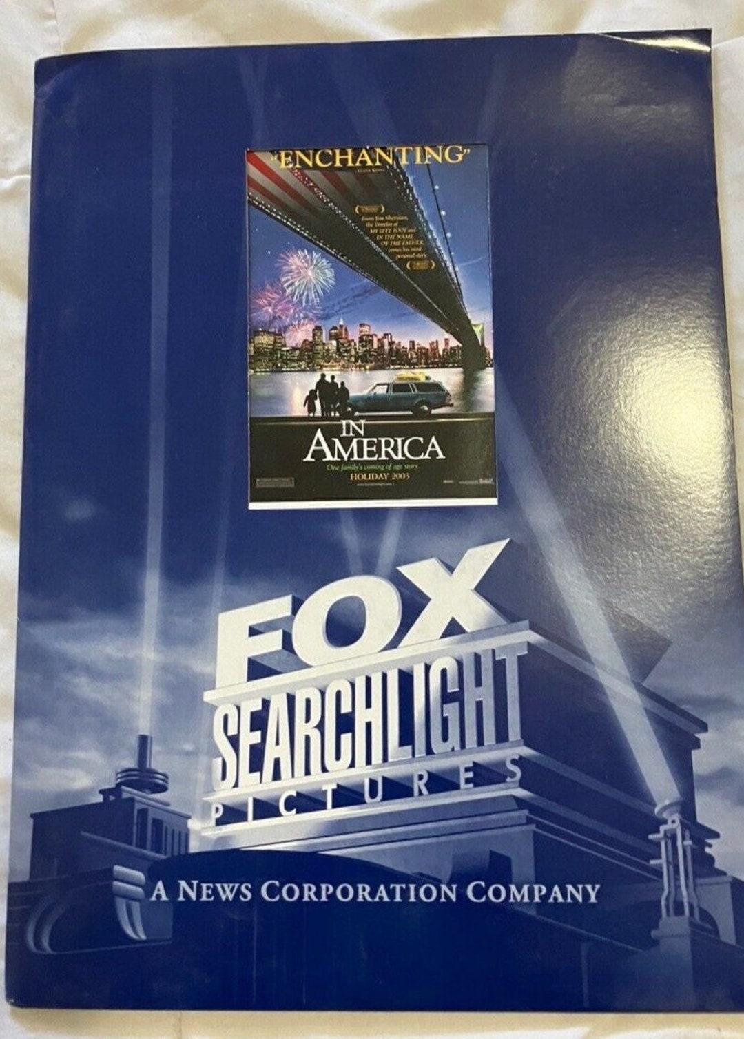 In America Press Kit – 2002 – Paddy Considine Emma Bolger Samantha ...