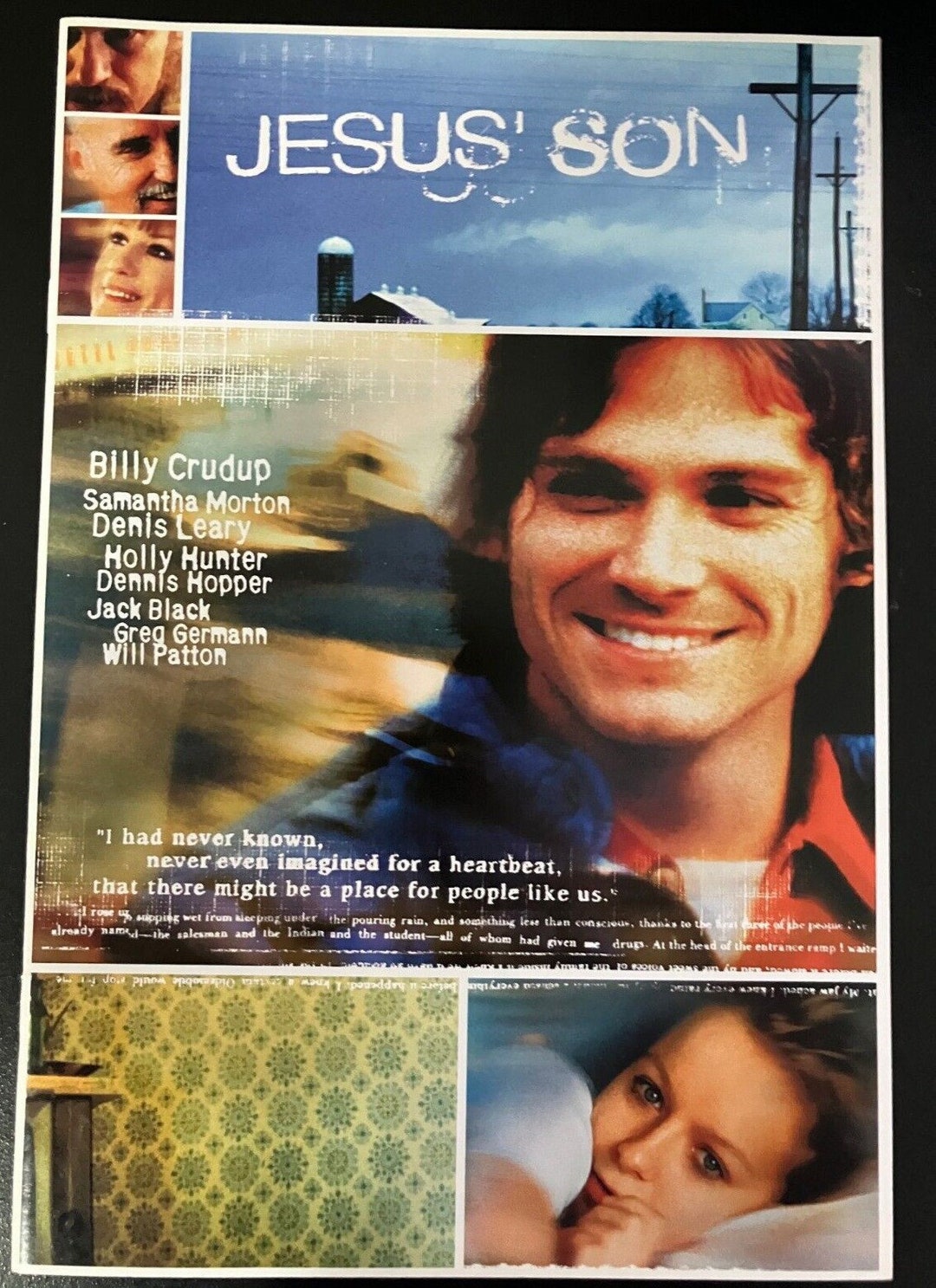 Jesus’ Son Press Kit – 1999 – Billy Crudup Samantha Morton Torben ...