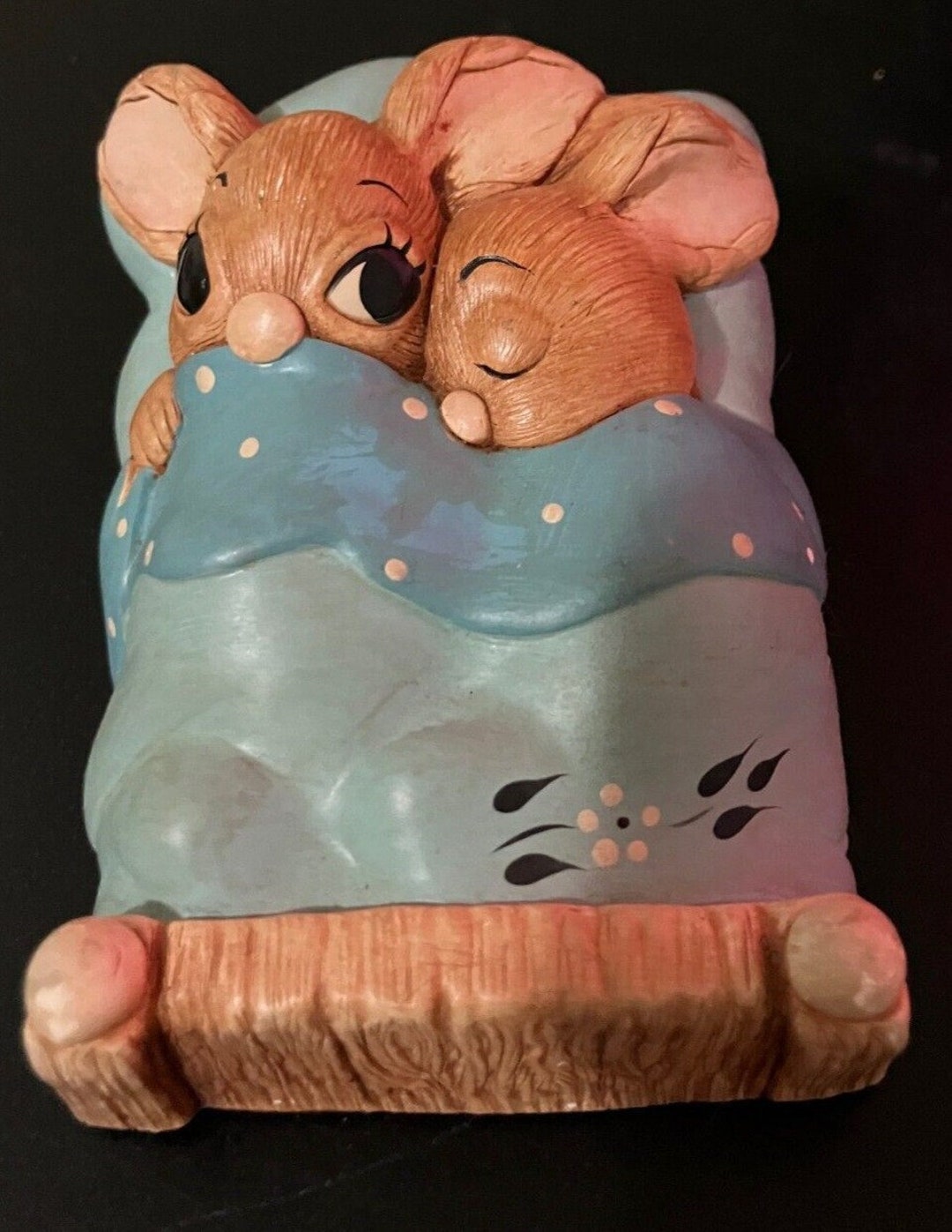 Vintage Pendelfin Rabbit – the Twins – Collectors Blue - Etsy