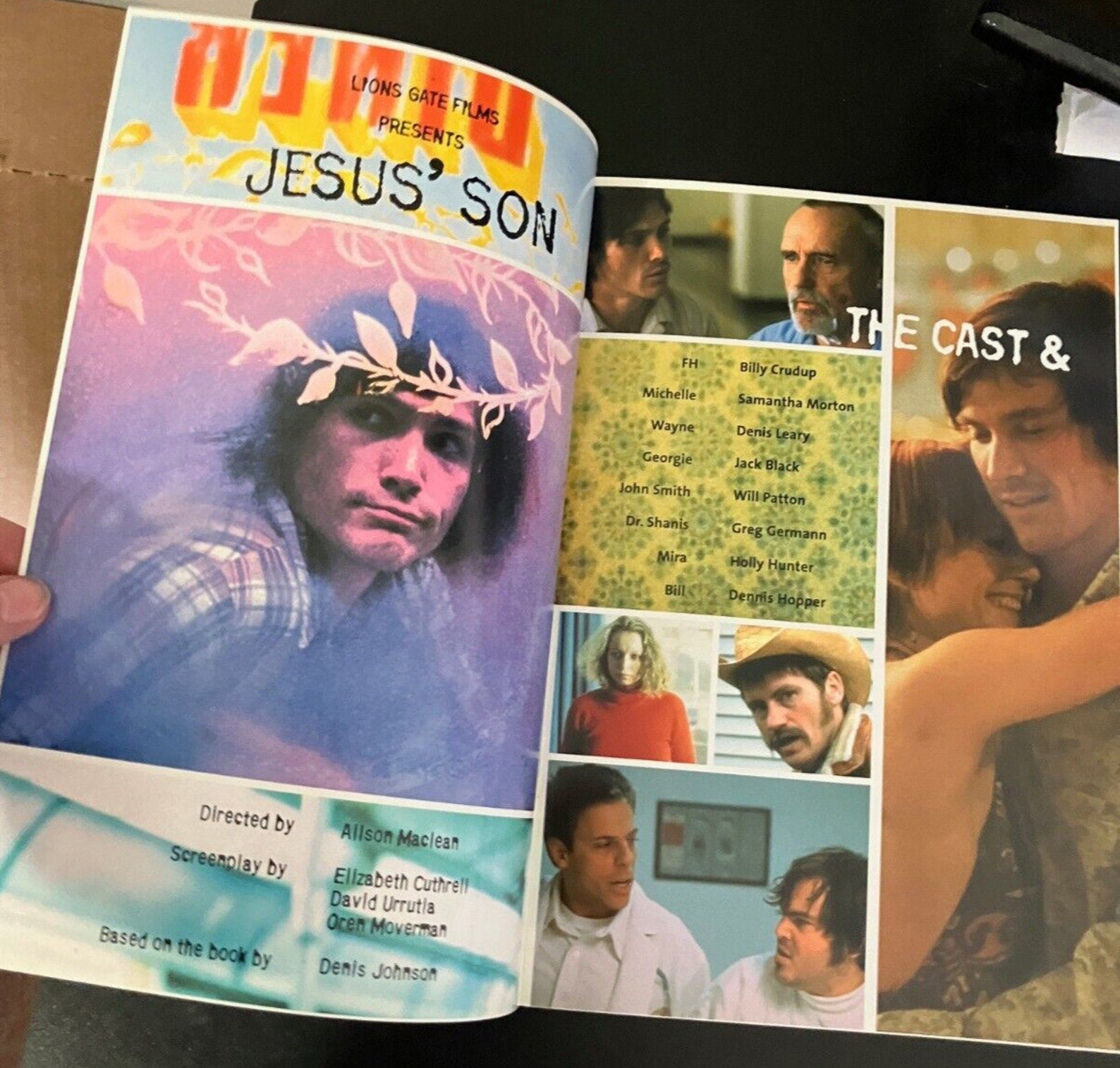 Jesus Son Press Kit 1999 Billy Crudup Samantha Morton Torben Brooks - Etsy